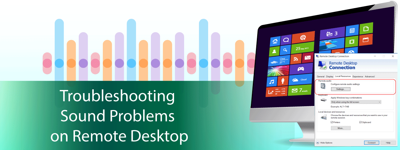 Troubleshooting Sound Problems on Remote Desktop