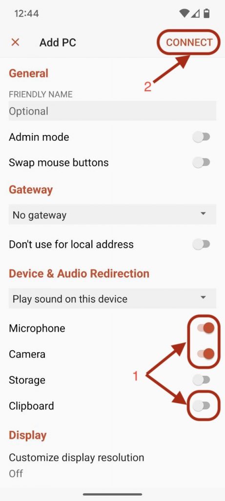 RDP microphone | Microphone remote desktop | highfigure.net